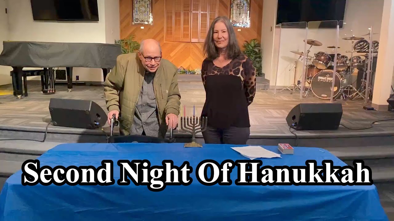 Second Night of Hanukkah - Fanny Levin and Howard Lyons - YouTube