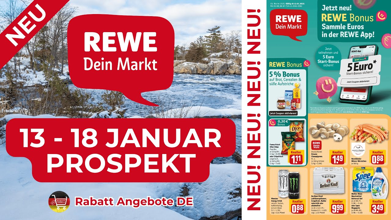 REWE Werbung Prospekt - Angebote ab 13.01.2025 | Rabatt Angebote DE ...