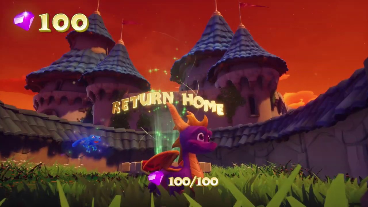 Spyro The Dragon - Toasty 100% [Burnt Toast Trophy] - YouTube