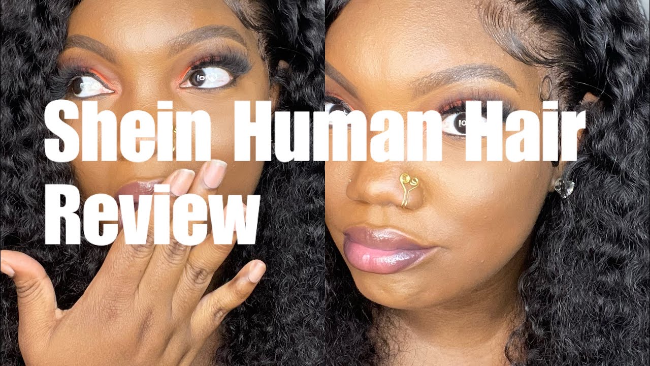 Must Watch! Shein human hair wig review $191 13x4 24inch - YouTube