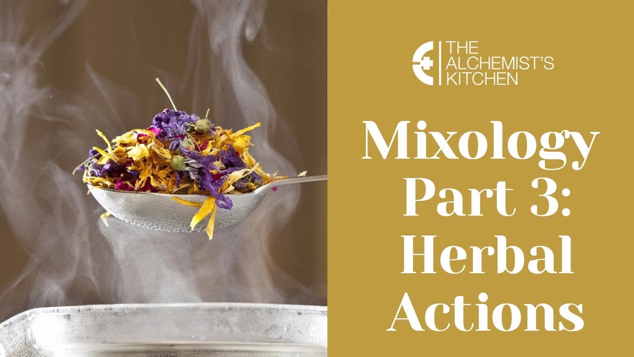 Mixology Part 3: Herbal Actions - YouTube