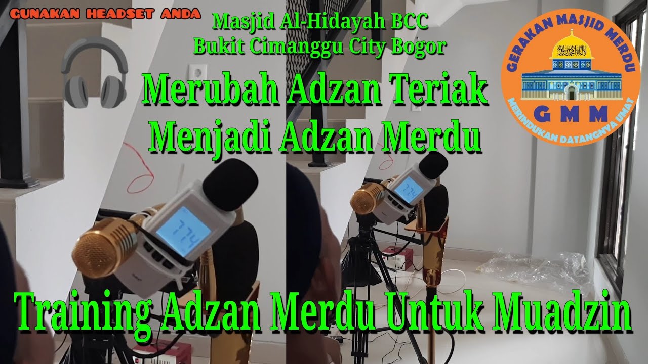 Training Adzan Merdu Untuk Muadzin - YouTube