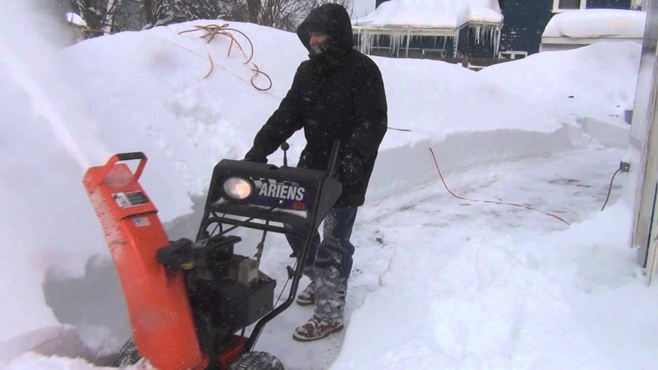 Feb 15 2015 Boston Area Snow Storm Cleanup - YouTube
