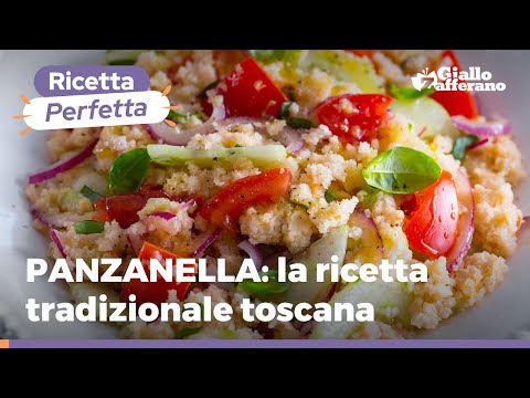 PANZANELLA: la ricetta tradizionale toscana. BUONISSIMA e VELOCISSIMA da preparare!