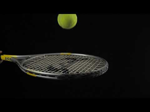 Tennis Ball Bouncing (Slow Motion) On Racket in 180 FPS - YouTube