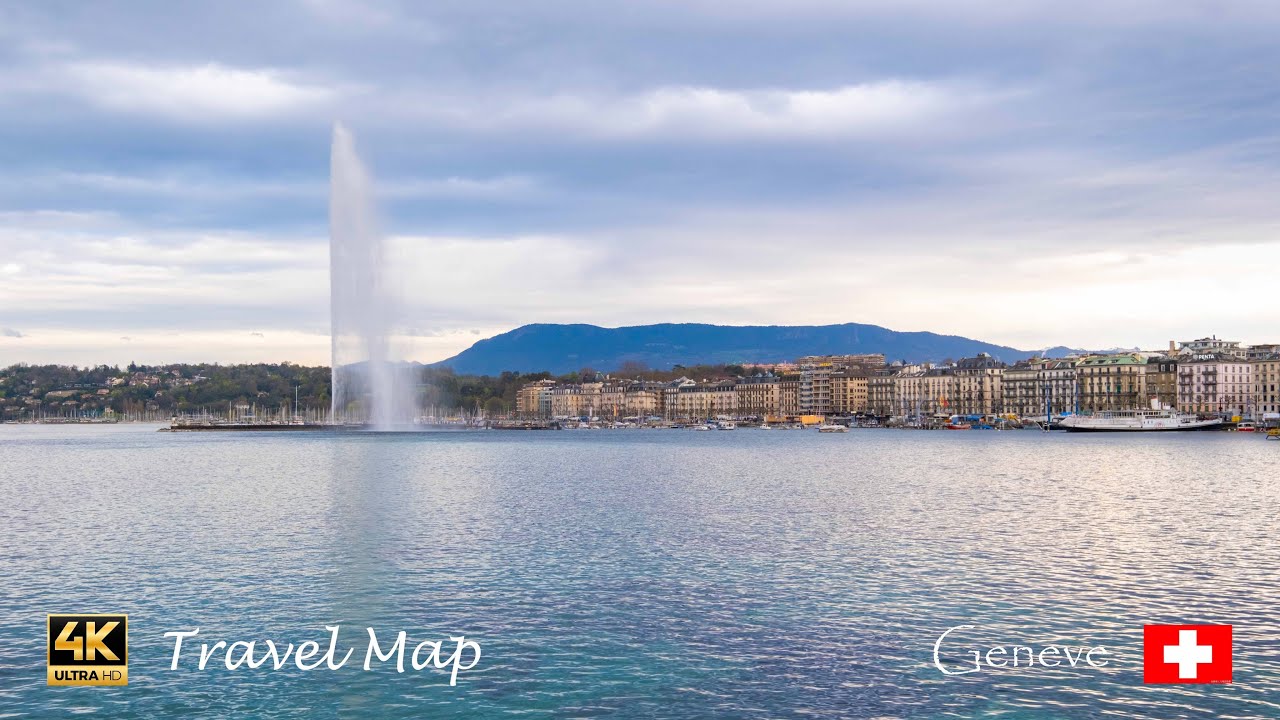Geneve, Switzerland - Travel Map (4K UHD) - YouTube