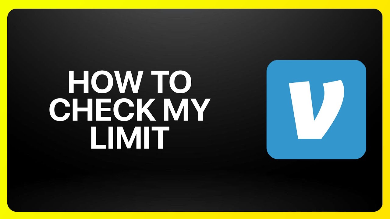 How To Check My Venmo Limit Tutorial - YouTube