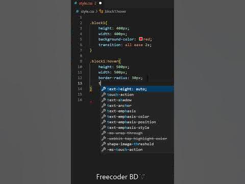 Animation used html & Css Free Coder BD #freecoderbd #code #coding - YouTube