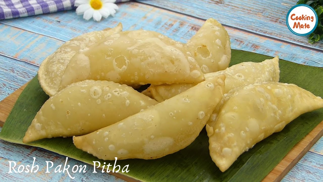 Crispy & Juicy Rosh Pakon Pitha by Cooking Mate - YouTube