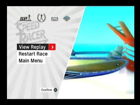 Speed Racer: The Videogame (PS2)-Speed Racer on Fuji Helexicon Clockwise Long (Mirror)