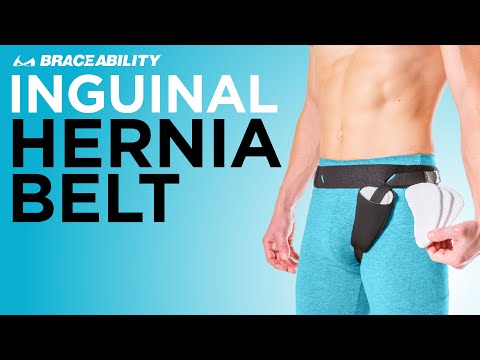 Braceability Inguinal Hernia Support Brief | bilateral hernia truss belt for men and women