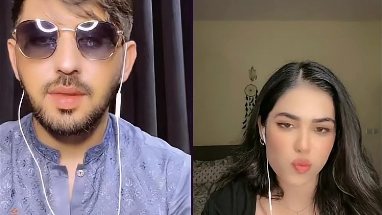 Romantic dreams with Mr patloo and shivanyy in tiktok live - YouTube