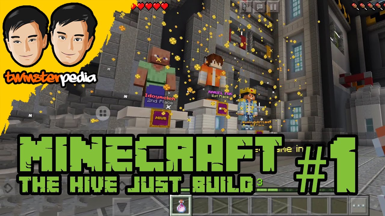 I won in final round on Minecraft the hive just build #1 - YouTube