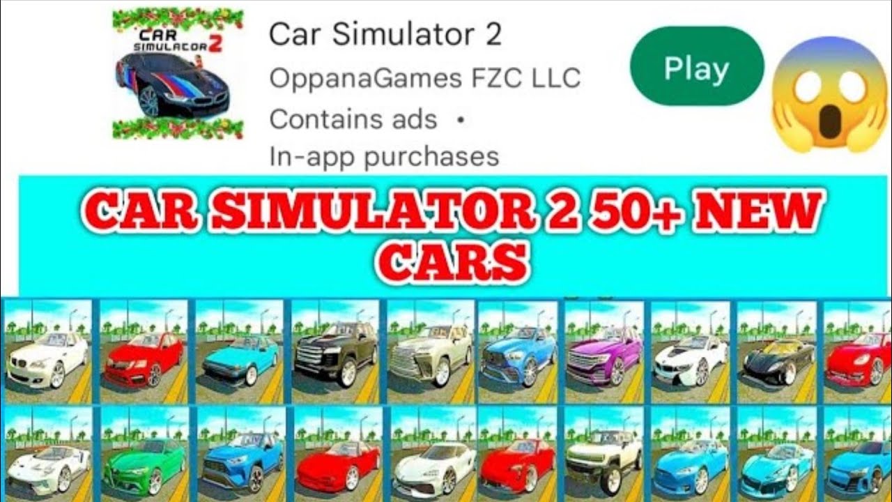 CAR SIMULATOR 2 2022 ALL UPDATE CARS 😍 DENVER GAME ANDROID GAME PLAY ...