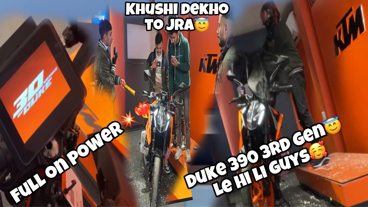 Finally Ktm Duke 390 (3rd Generation) Ghar aa gyi ️|| Full on power ️‍🔥 ...