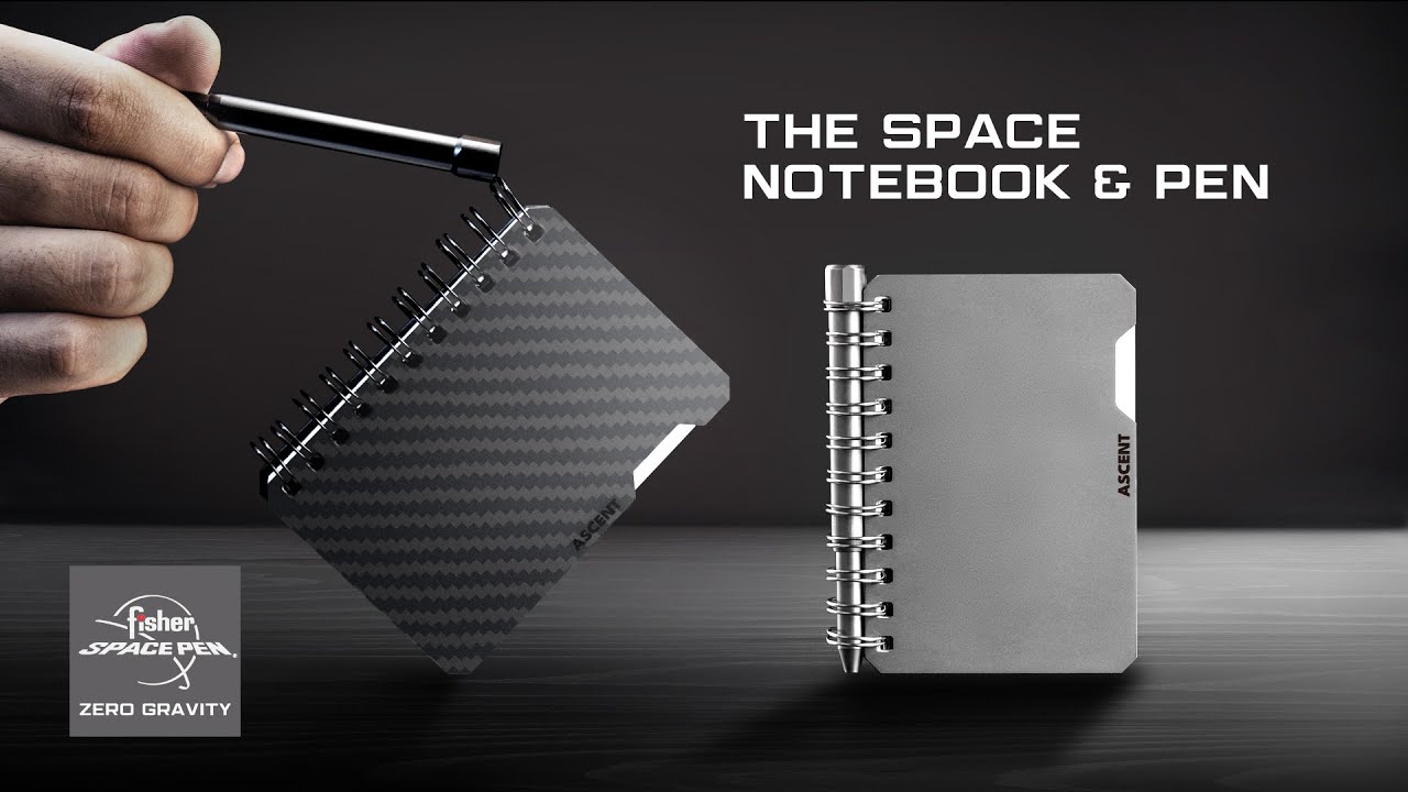 ASCENT II - Indestructible Notebook & Pen Inspired by Space - YouTube