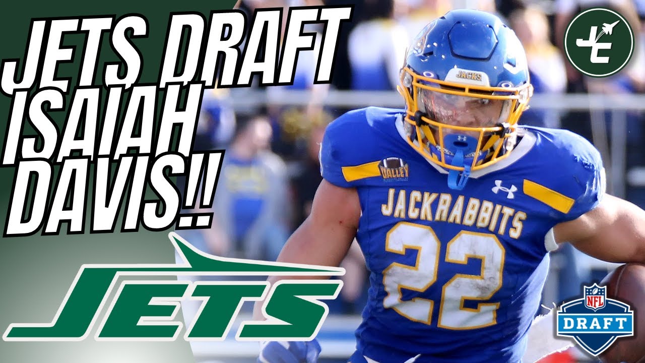 BREAKING: NEW YORK JETS DRAFT ISAIAH DAVIS | LIVE REACTION | 2024 NFL ...