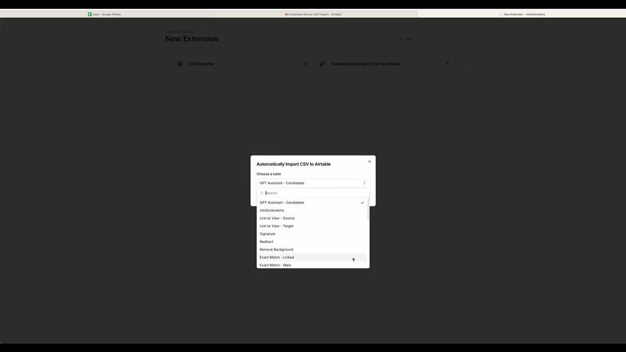 How to Automatically Import CSVs into Airtable - YouTube