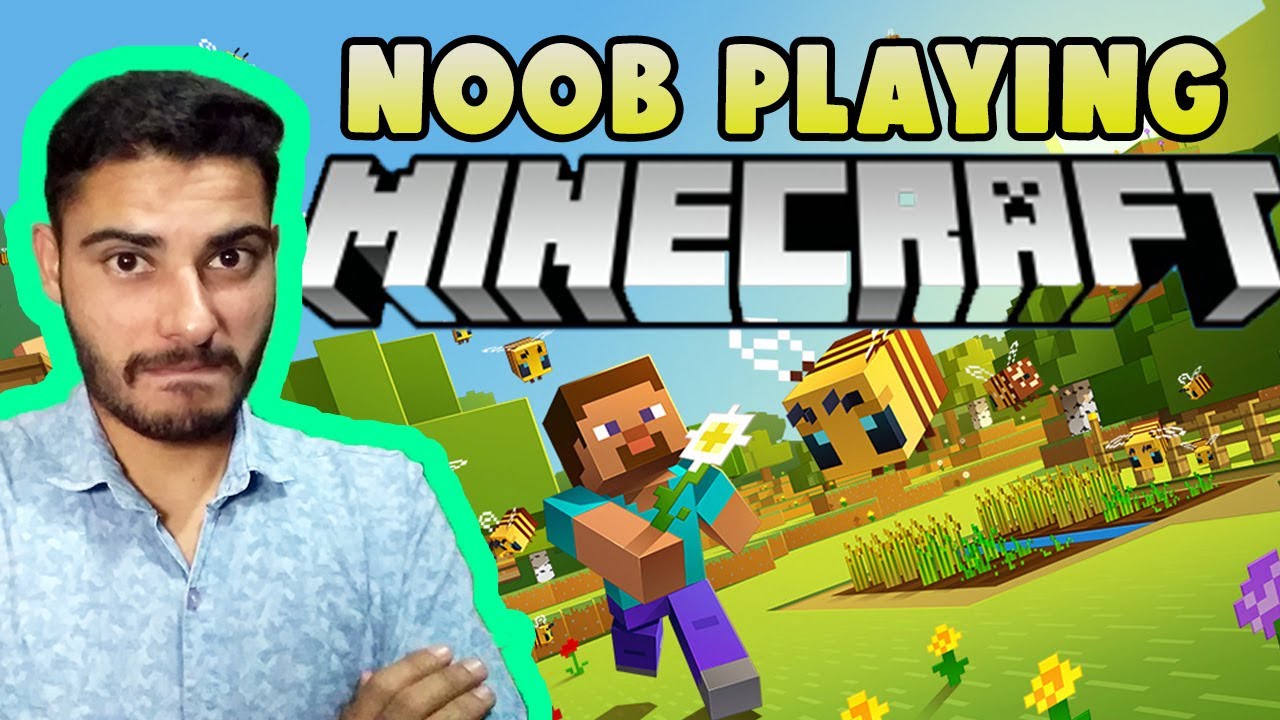 PROPOSING A DUCK😍 This is How a Noob Plays MINECRAFT for the First Time ...