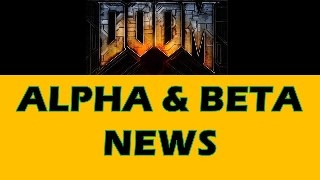 DOOM Alpha and Beta News Release Date New Multiplayer Gameplay - YouTube