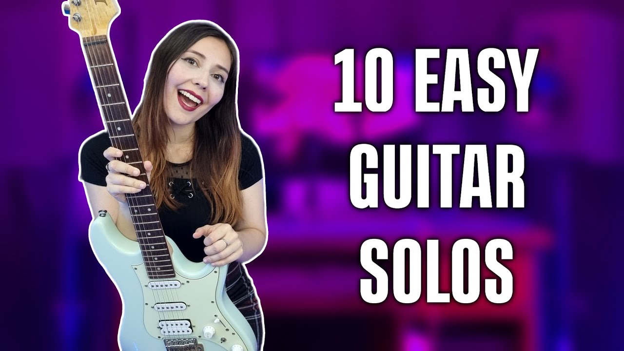10 EASY SOLOS You Should Learn!🔥 - YouTube