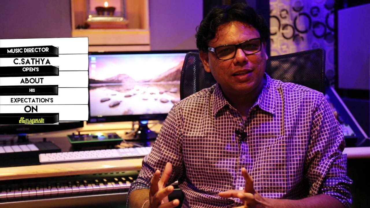 Music Director C.Sathya speak about Irumugan - YouTube