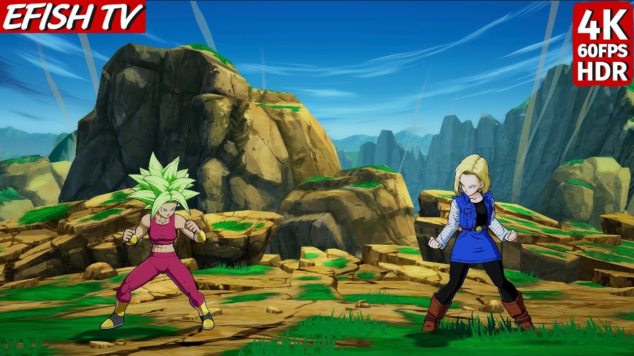 Kefla & Beerus vs Android 18 & Kid Buu (Hardest AI) - Dragon Ball ...