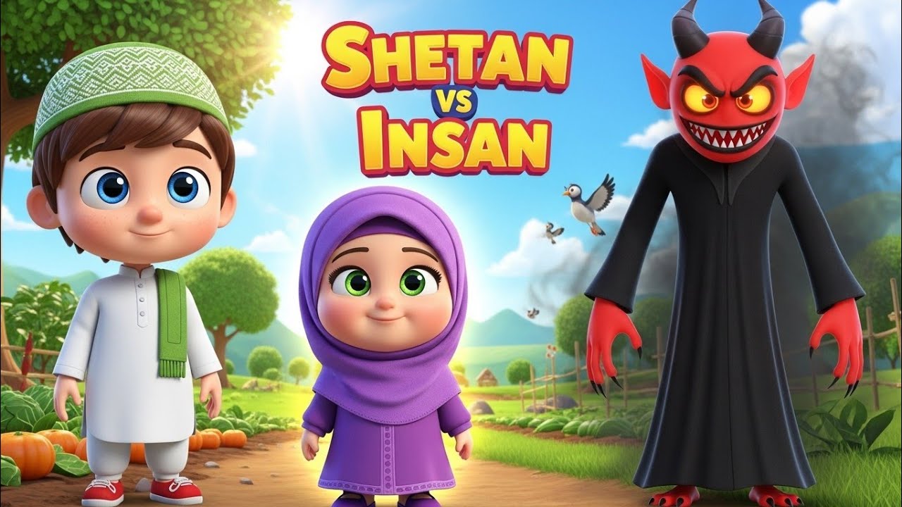 Shaitan vs Kids | Islamic Cartoon in Urdu | UFIC Madni Channel - YouTube