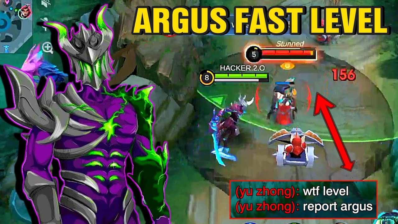 ARGUS SO FAST LEVEL UP 🤫 || ARGUS BEST BUILD 2024 - YouTube