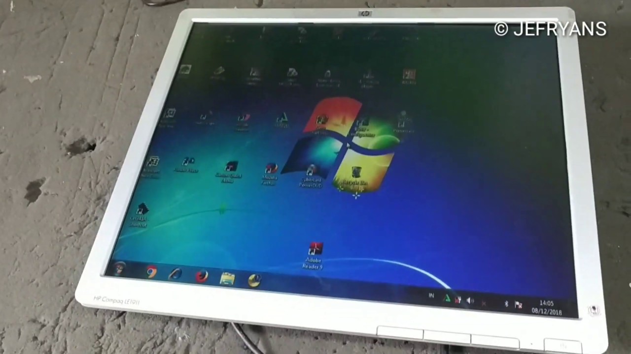 cara Service monitor PC #vlog58 - YouTube