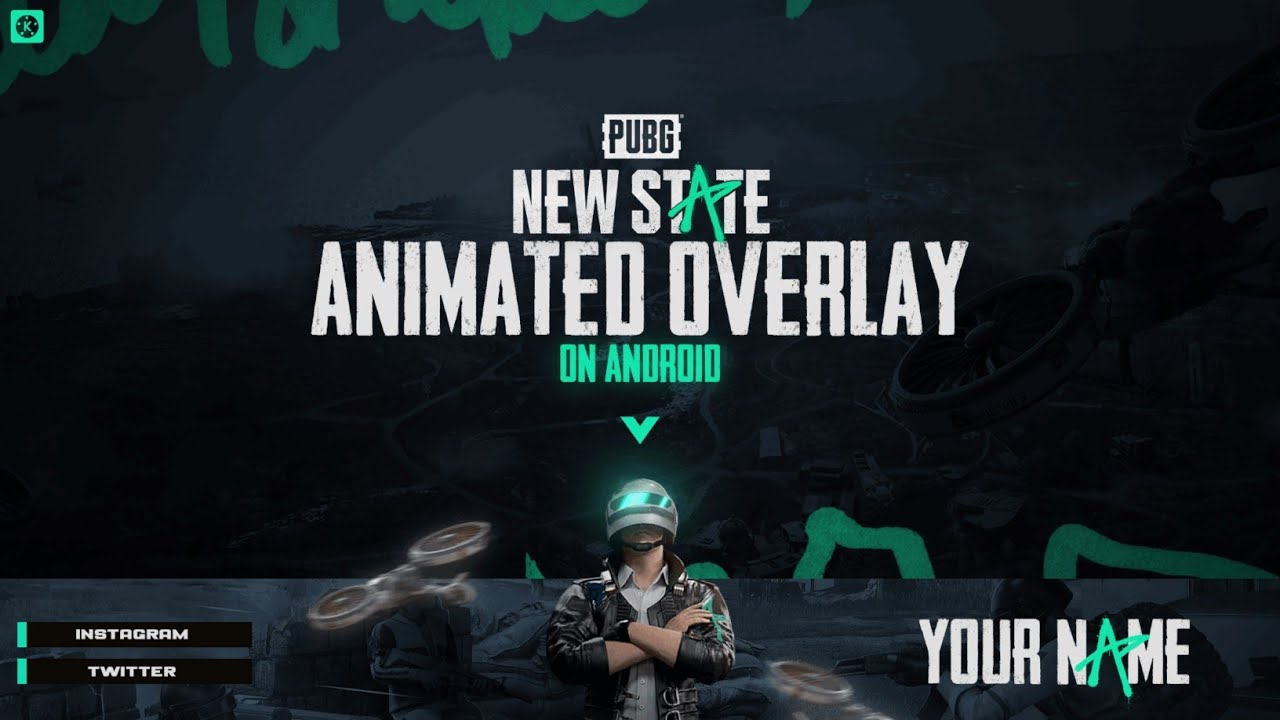 Create PUBG ' New state ' inspired overlay on android | Gaming overlay ...