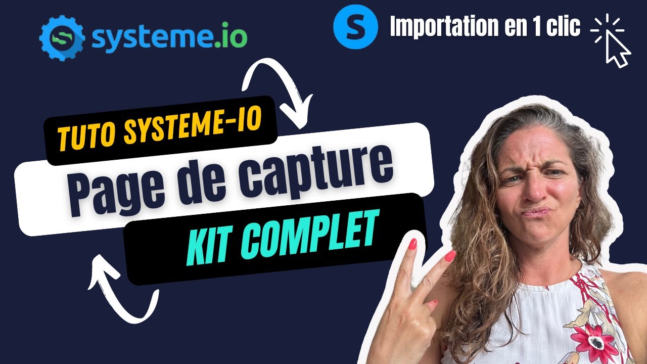 SYSTEME-IO - Template de page de capture gratuit - YouTube