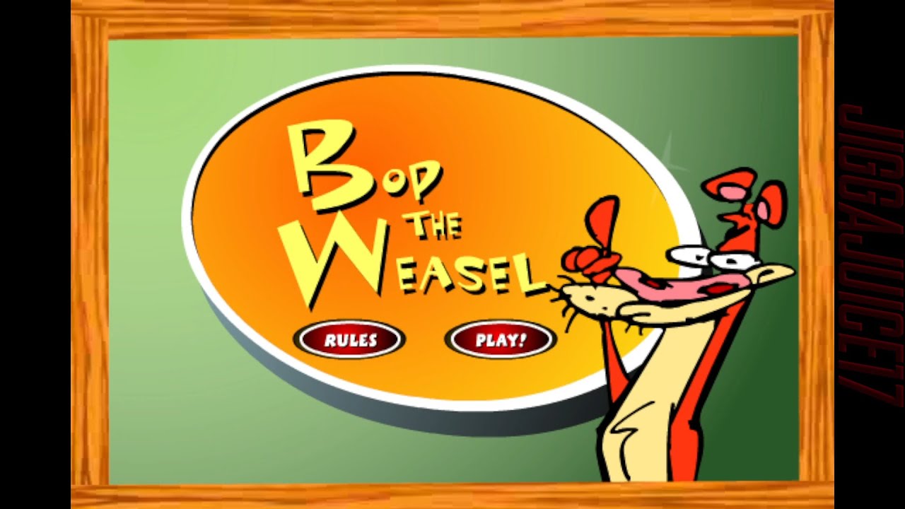 I Am Weasel: Bop the Weasel Shockwave Game (No Commentary) - YouTube