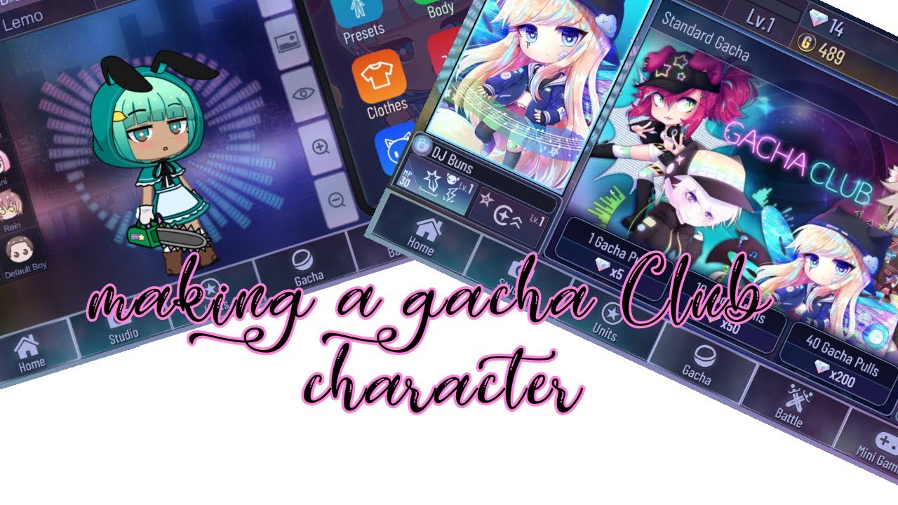 Trying out Gacha Club! // Making a character! - YouTube
