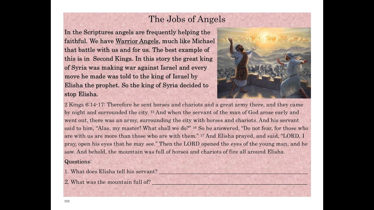 1010. Angels and Other Spiritual Beings-The Jobs of Angels - YouTube