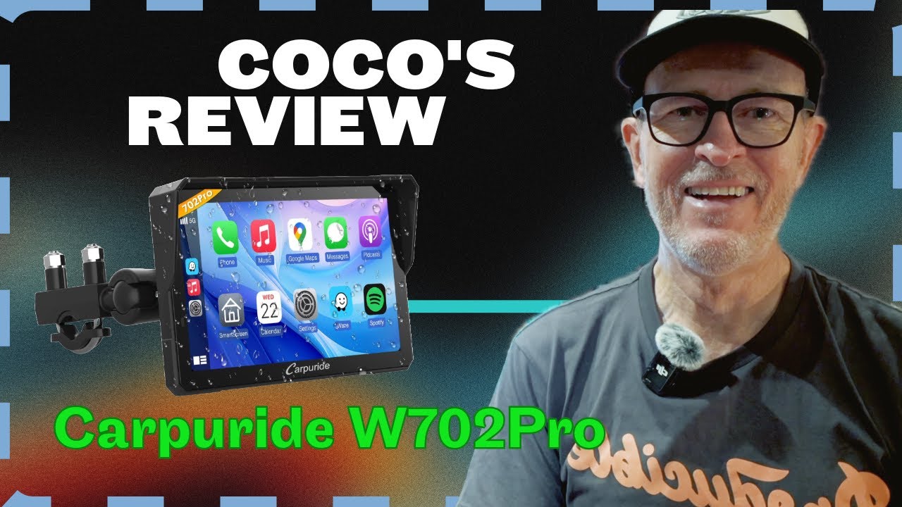 CarpuRide W702Pro Review for ADV Riding - YouTube
