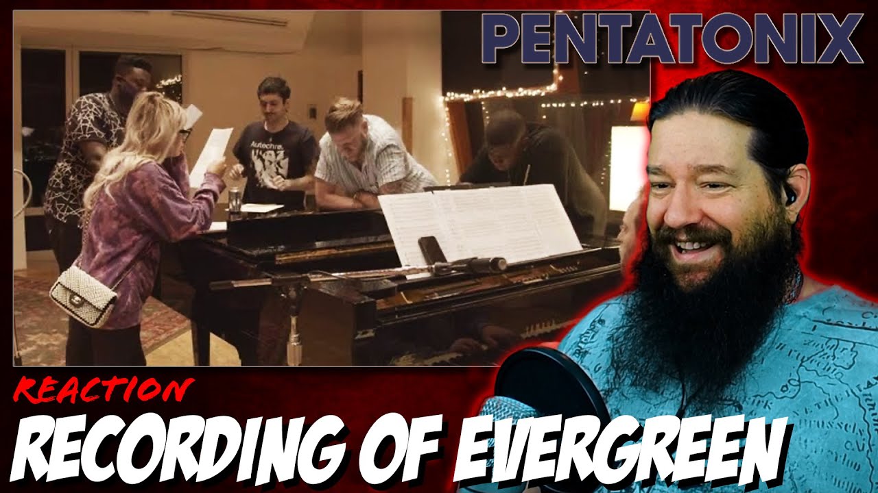 Peek Behind the Harmony: Pentatonix 'Evergreen' Recording Session Reaction! 🎤😄 - YouTube