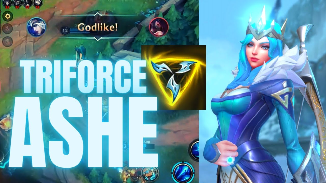 BREAK THE META WITH ASHE USING TRIFORCE BUILD! EXPLAINED AT THE END OF ...