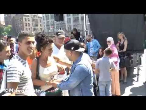 Rapper Appa Na Zijn Speech Bij De Gaza-Demonstratie Op De Dam - YouTube