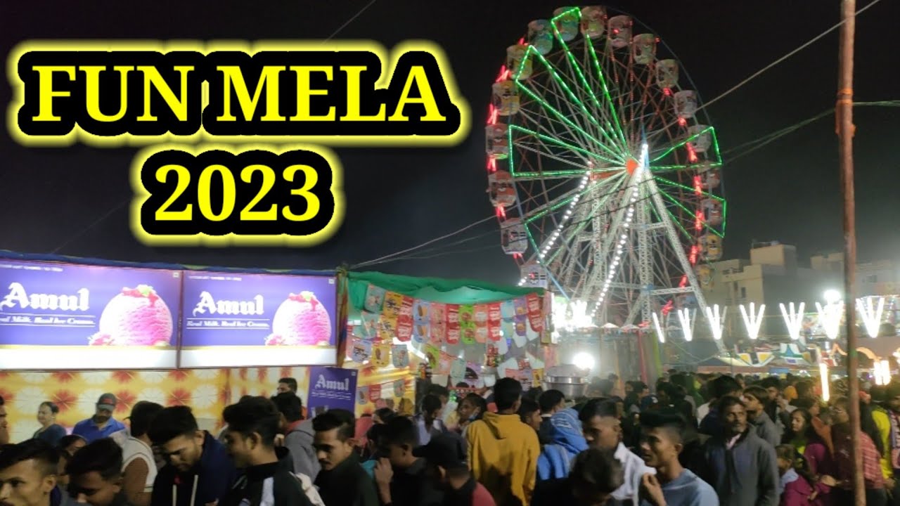 Indian Fun Fair Park, Diu & Daman Mela, Giant Ferris Wheel, Dragon ...