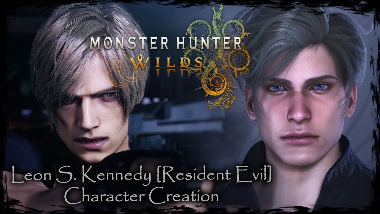 MONSTER HUNTER WILDS || Leon Kennedy [Resident Evil] - Male Character Creation - YouTube