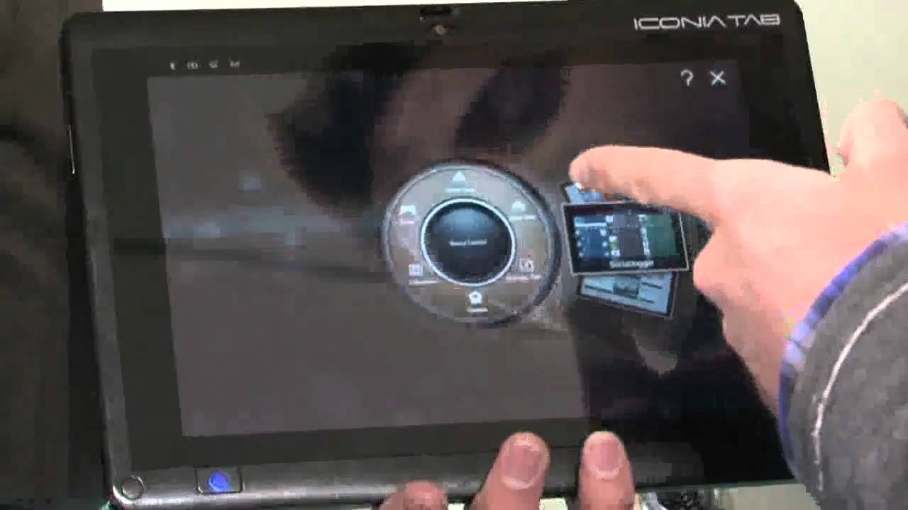 Hands on Acer Iconia Tab W500 Windows 7 tablet - YouTube
