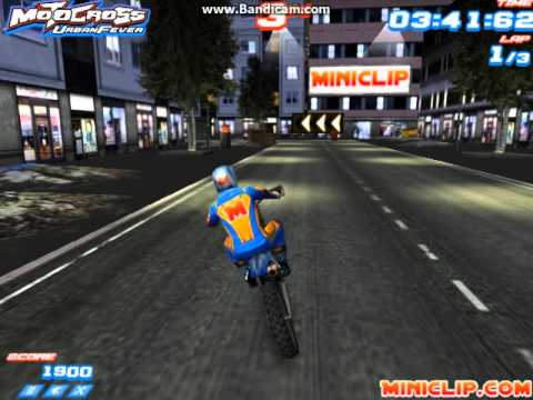 Motocross Urban Fever Motocross enjoy in the city 3D Play Game - YouTube