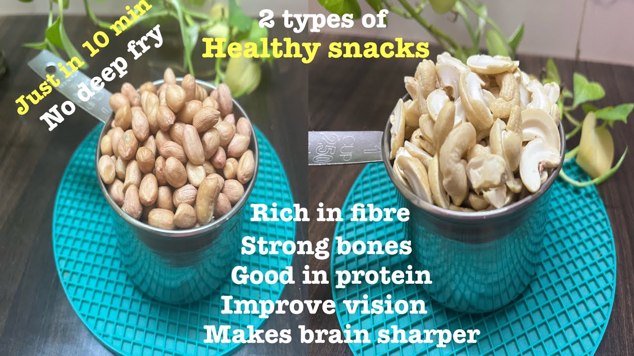 2 types of healthy snacks | 10 min snacks recipe | Long journey ...