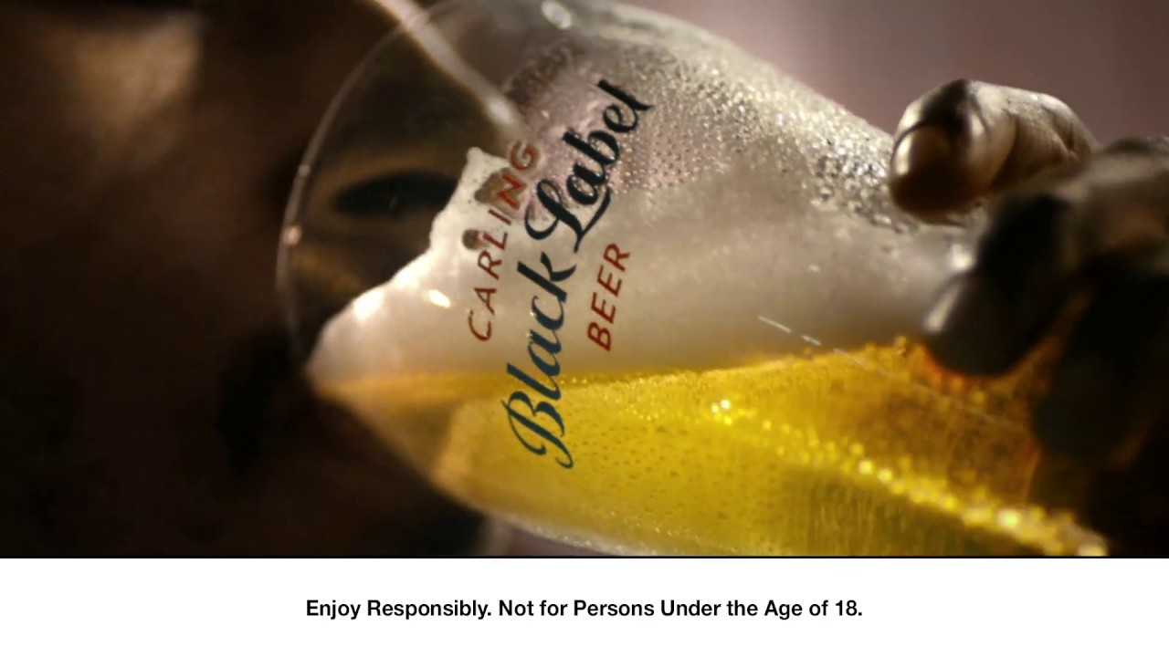 Carling Black Label | Gold Bold Beer - YouTube
