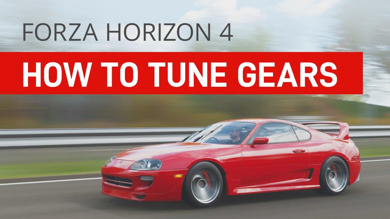 Forza Horizon 4 - Gear Tuning Supra Example (262 mph) - YouTube