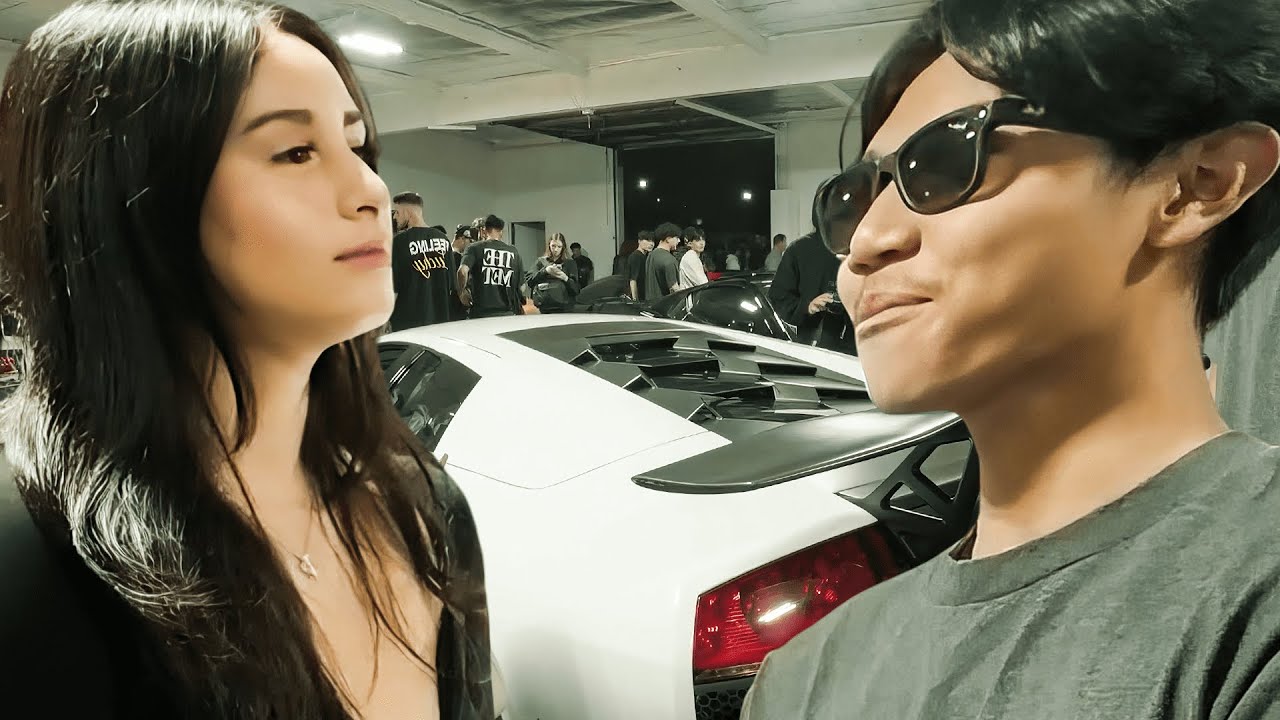 Sam Frank PRESSES A Stranger... - YouTube