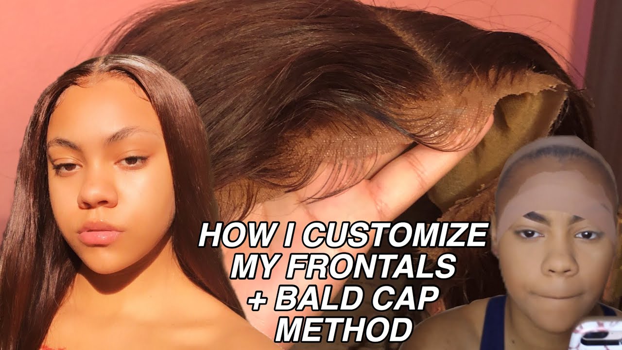 HOW I CUSTOMIZE MY FRONTAL + BALD CAP METHOD l Allove Hair l ...