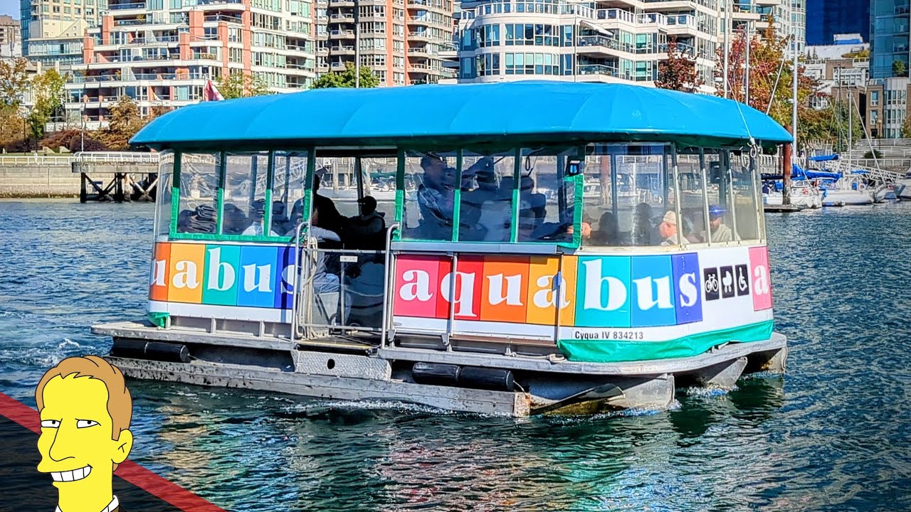 Vancouver Aquabus: Experience the City By Water! - YouTube