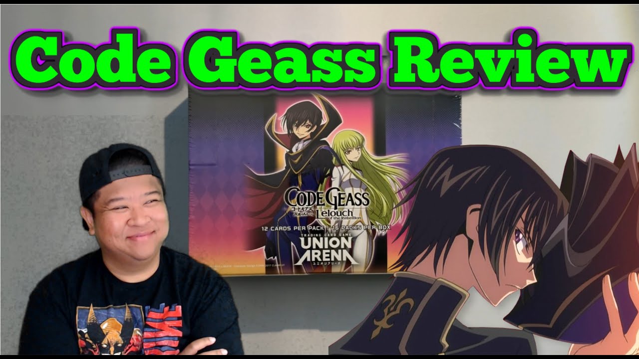 Code Geass Anime Review Union Arena - YouTube